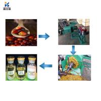 China Small Palm Fruit Oil Expeller 300-500kg/hour Palm Oil Press for Oil Extraction for sale