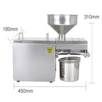 China Automatic Grade Automatic High Yield Argan Oil Press Machine/Home Olive Oil Extraction Machine/Home Small Oil Presser 11kg for sale