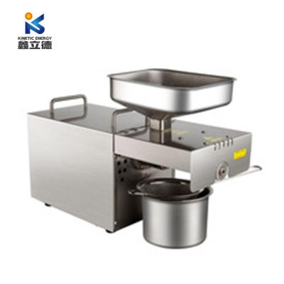 China Cooking Oil Pressing Machine for Home Max Capacity 2kg/h 220V/110V Voltage Coconut Oil Extractor for sale