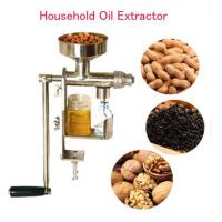 China 270*260*350*60mm Manual Cold Oil Press Machine for Small Olive Oil and Efficiency Food Beverage for sale