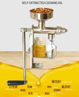 China Cold Hot Pressing Machine for Food Beverage Shops Sunflower Seeds Oil Press Manual Equipment for sale