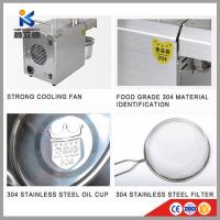 China Uganda Sesame Oil Making Machine with 2-3kg/Hour Capacity and 304 Stainless Steel Material for sale