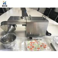China Uganda Sesame Oil Making Machine with 2-3kg/Hour Capacity and 304 Stainless Steel Material for sale