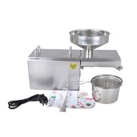 China Food Stage 11kg Capacity Screw Cold Press Wheat Germ Oil Extraction Machine for Cotton Seed and Soybean Oil Pressing for sale