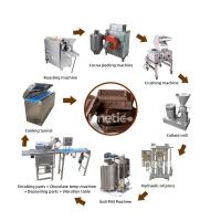 China Moulding Chocolate Cocoa Bean to Cacao Butter Production Line Chocolate Conche Refine Chocolate Mass Grinding Machine for sale
