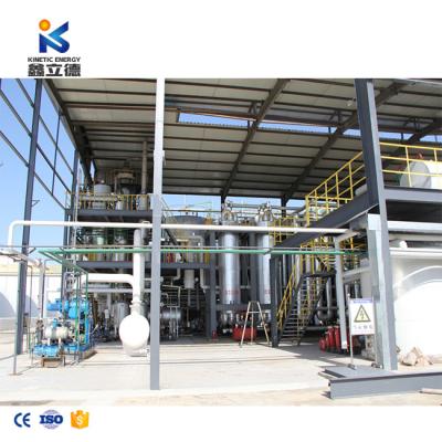 China Efficiently Convert Waste Motor Oil to Base Oil SS and CS Raw Material Distillation Machine 1-20t/h Flow for sale