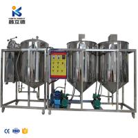 China Multi-purpose Edible Crude Small Palm Cocoa Butter Oil Refinery Processing Machine/Plant for Versatile Applications for sale