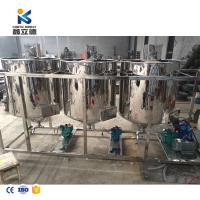 China Multi-purpose Edible Crude Small Palm Cocoa Butter Oil Refinery Processing Machine/Plant for Versatile Applications for sale