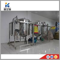 China Stainless Steel Batch Solvent Extraction Plant Function for Degumming and Decolorization of Sunflower Oil for sale