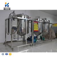 China Depend on the Capacity Mini Oil Refinery for Small Scale Palm Oil Refining 24-Hour Working Time for sale