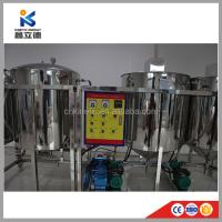 China 140KG Oil Production Line Palm Oil Refinery Process Equipment/mini Refinery for Professional Oil Refining for sale