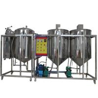 China 3000*830*1700mm Advanced Crude Beef Tallow Oil Refining Machine for Machinery Repair Shops for sale