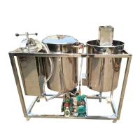 China 500-2500kg/day Capacity Ultrasonic Rose Essential Oil Extraction Machine Hydrogenated Palm Oil Refining Machine Plant for sale