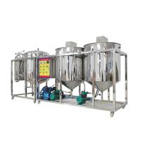 China Boost Your Vegetable Oil Refining Process with 2500 kg/h Capacity Small Scale Hydrogenated Crude Palm Oil Refining Machinery for sale