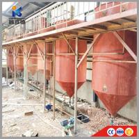 China Field Maintenance and Repair Service Small Rapeseed Waste Oil Refining Plant with Babassu Palm Kernel Oil Fractionation for sale