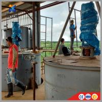China Field Maintenance and Repair Service Small Rapeseed Waste Oil Refining Plant with Babassu Palm Kernel Oil Fractionation for sale