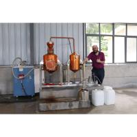 China 220V/380V Voltage Jasmine Essential Oil Extractor Machine Lavender Steam Distillation Equipment for sale