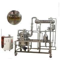 China Commercial Vacuum Essential Oil Distillation Equipment with Advanced Process and SS304 Material for sale