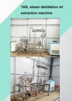 China Commercial Vacuum Essential Oil Distillation Equipment with Advanced Process and SS304 Material for sale