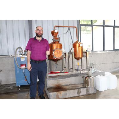 China 304 Stainless Steel Electric Ultrasonic Essential Oil Extraction Machine for Small Businesses for sale