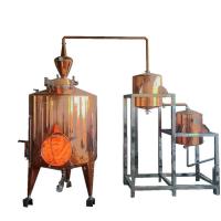 China 50L Stainless Steel Steam Distiller for Essential Oil Extraction from Lavender Mint and Lemongrass at Home for sale