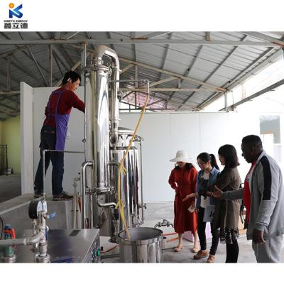 China High Yield Steam Distillation Essential Oil Extractor Suitable for Lemongrass Oil Extraction for sale