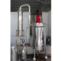 China Stainless Steel Distillation Equipment for Rose and Lavender Essential Oil Extraction Depend on Model for sale