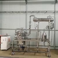 China Steam Distillation Basil Essential Oil Extraction Machine for Different Capacities Portable and Removable for sale