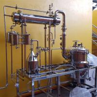 China 20kg/batch Capacity Small Oil Vacuum Distillation Machine for Eucalyptus Essential Oil Extraction for sale