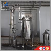 China Small Oil Vacuum Distillation for High Oil Yield Eucalyptus Leaves Oil Extraction from Lemongrass Essential Oil for sale