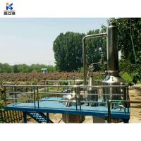 China 500L Plant Essential Oil Extracting Machine for Lavender and Helichrysum Oil Distillation Shorten Distillation Time for sale