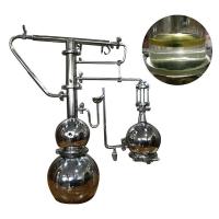China Automatic Grade 10L Stainless Steel Salvia Oil Distillation Equipment Lab Essential Oil Extractor for sale