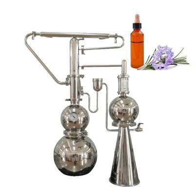 China 10L Plants Essential Oil Distillation Equipment for Home 24 Hours Working Time Plants Distillation for sale