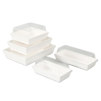 China Custom Recyclable Kraft Food Takeaway Boxes - Multiple Sizes, Leak-Proof & Eco-Friendly Packaging for sale