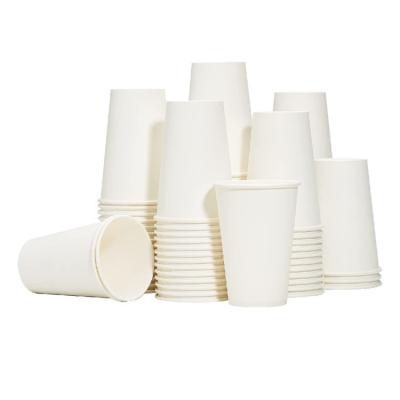 China 300ml Single Wall Paper Cup Bowl with 75mm Diameter for Takeout Coffee, Milk Tea and Beverages for sale
