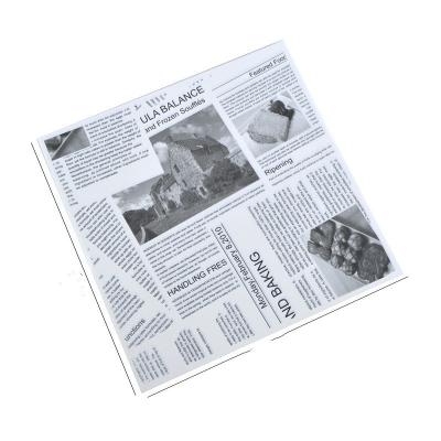 China Custom Biodegradable Kraft Paper Wrapping for Fried Chicken Sandwiches - 30,000 MOQ with Custom Printing for sale
