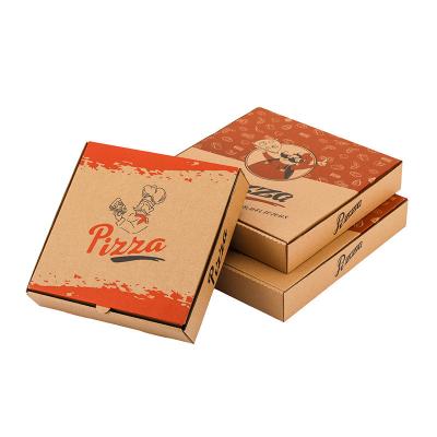 China Custom Insulated Pizza Boxes 6-24 Inch Sizes | FSC Certified Corrugated Packaging with Logo Printing for sale