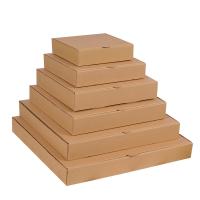 China Kraft Paper Pizza Boxes 6-10 Inch with Flexo Printing | Custom Sizes 21-42cm & Recyclable Food Packaging for sale
