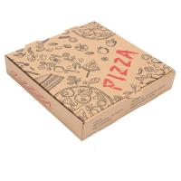 China Custom Printed 16x16 Pizza Boxes - Biodegradable Paperboard Food Packaging with Custom Logo & Printing Options for sale