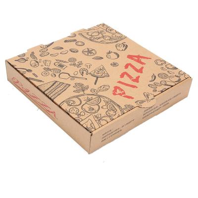 China Custom Printed 16x16 Pizza Boxes - Biodegradable Paperboard Food Packaging with Custom Logo & Printing Options for sale