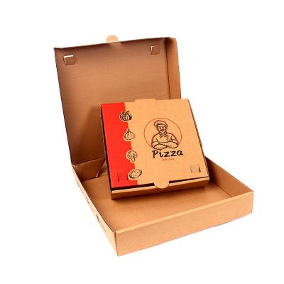 China Custom Stamping Rectangle Pizza Box 7x7 Foldable Recyclable Paperboard 1000 Pcs MOQ for sale