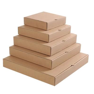 China Custom CMYK Offset Printing Corrugated Cardboard Pizza Delivery Box 15 Inch Eco-Friendly for sale