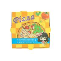 China Custom Printed Pizza Slice Boxes Reusable Paperboard Container 1000 Pcs MOQ for sale