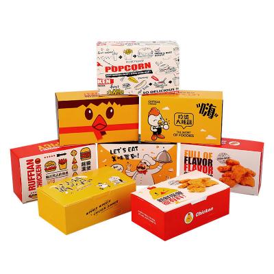 China Biodegradable Paper Hamburger Box 30,000pcs MOQ Custom Food Containers with 4C Offset Printing for sale