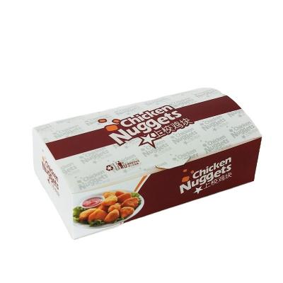 China Custom Eco-Friendly Paper Fried Chicken Boxes - 30,000 MOQ with Recyclable Cardboard Material for Food Packaging for sale