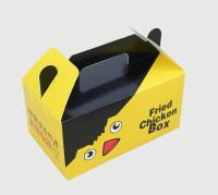 China Food Safe Fried Chicken Paper Boxes - Custom Size 20,000 MOQ Recyclable Packaging Containers for sale