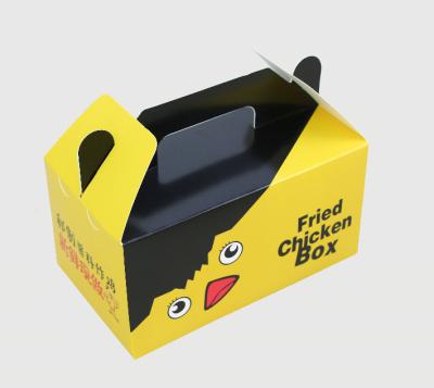 China Food Safe Fried Chicken Paper Boxes - Custom Size 20,000 MOQ Recyclable Packaging Containers for sale