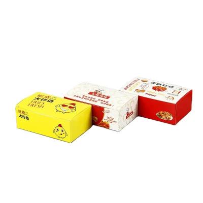 China Custom Kraft Charcuterie Board Fried Chicken Takeaway Boxes 30000pcs MOQ Food Packaging for sale