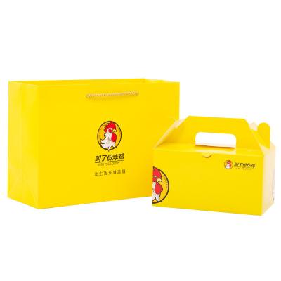China Custom Insulated Cardboard Fried Chicken Boxes for Frozen Food 100ml-300ml for sale
