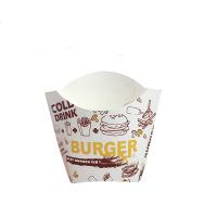 China Custom French Fries Packaging Box - 30,000pcs MOQ Recyclable Cardboard Food Container with Custom Sizes for sale